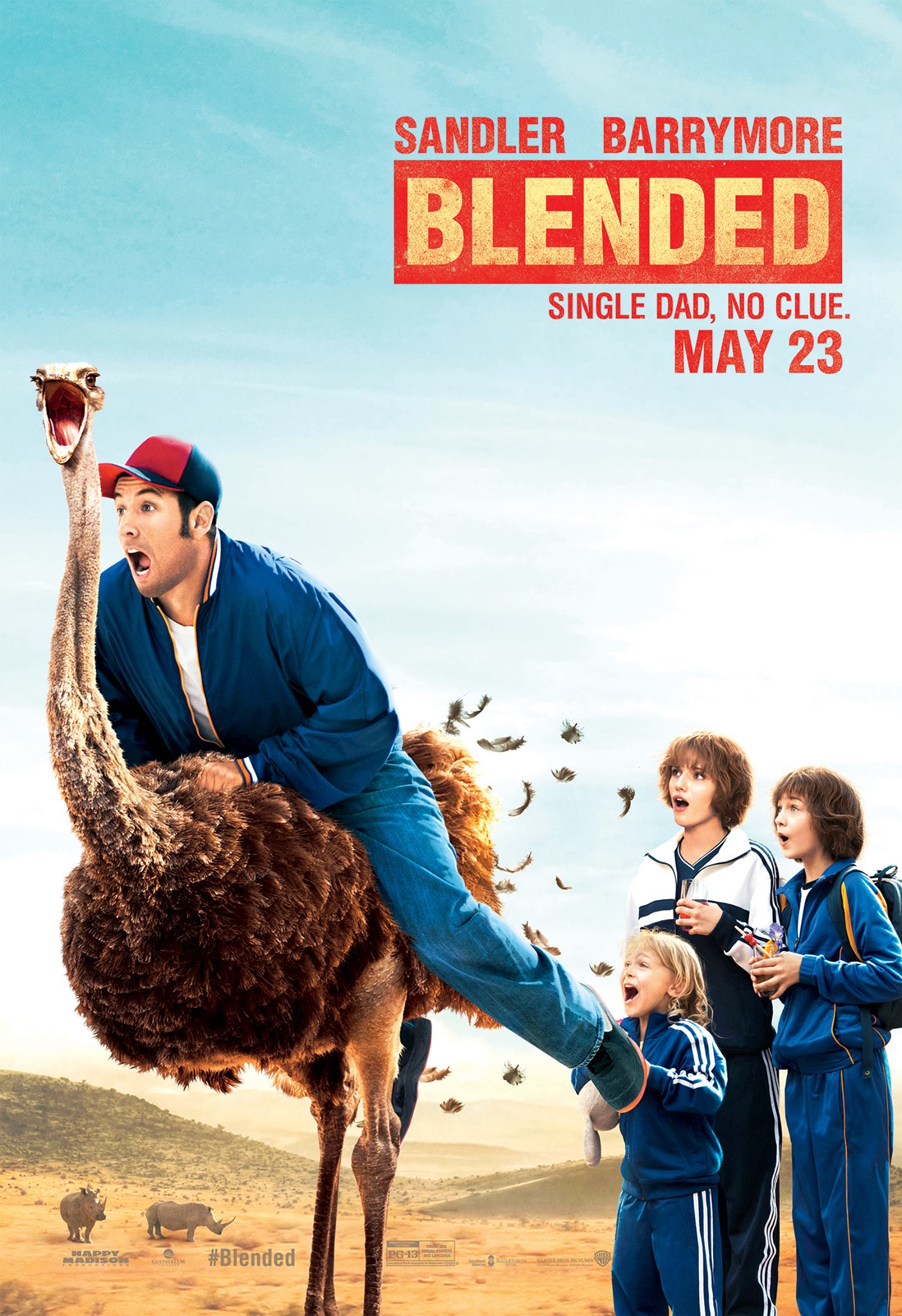 Adam Sandler Family In Blended